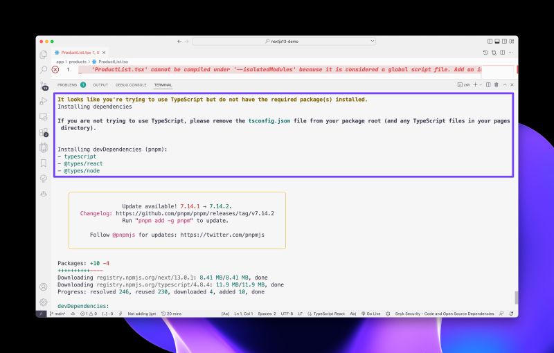 Vaibhav Khulbe on LinkedIn: #nextjs #typescript Vaibhav Khulbe on LinkedIn: #nextjs #typescript