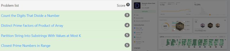 Devanshu Dalal on LinkedIn: #coding #leetcode #contest #consistency # ... Devanshu Dalal on LinkedIn: #coding #leetcode #contest #consistency # ...