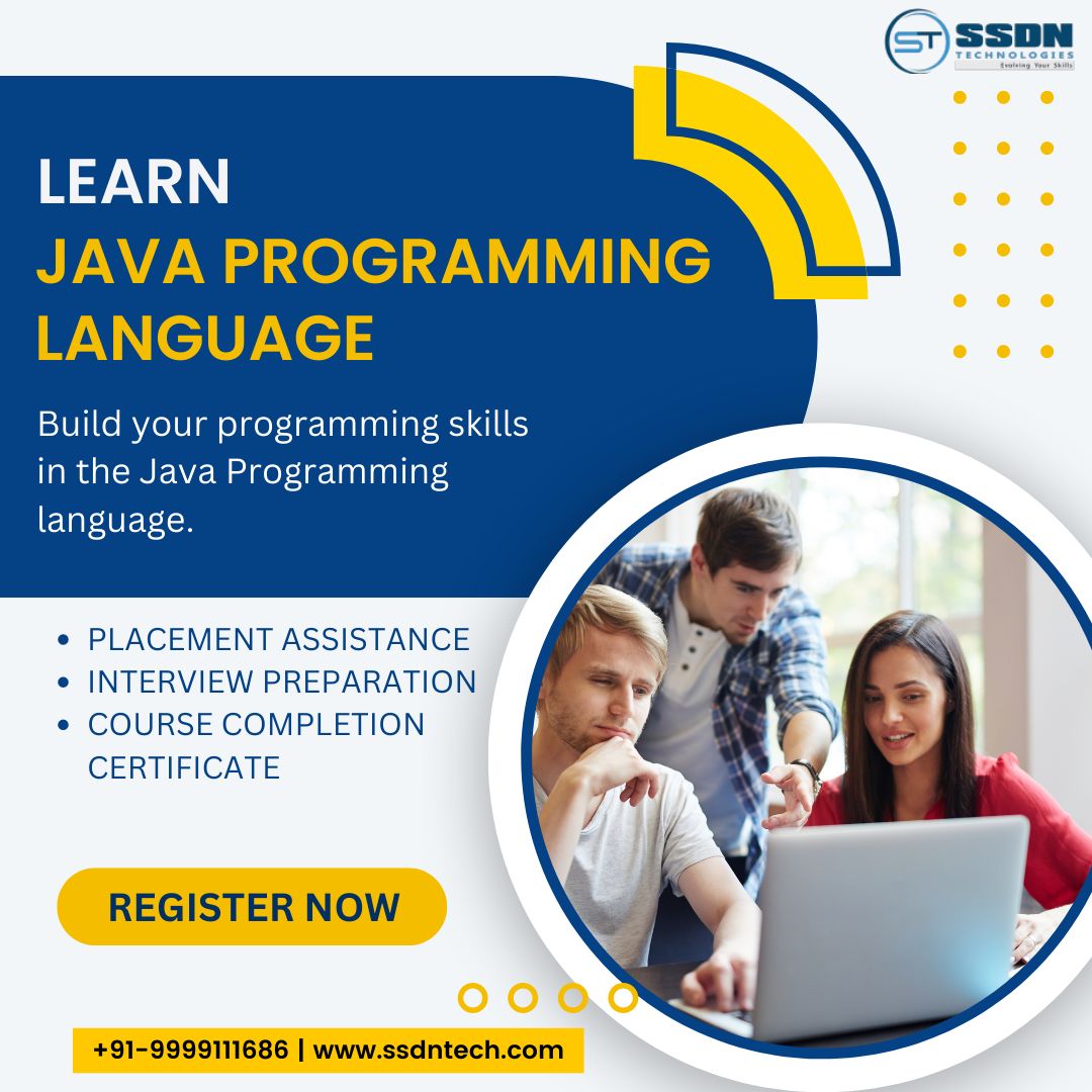 Manjeet Singh on LinkedIn: SSDN Technologies offers best Java Training ... Manjeet Singh on LinkedIn: SSDN Technologies offers best Java Training ...