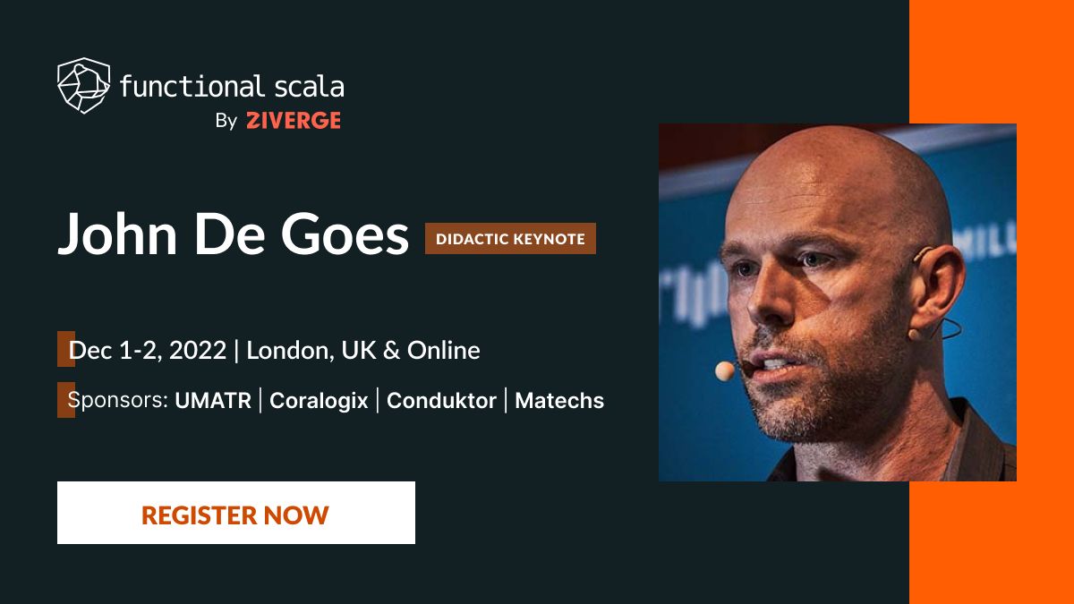 John De Goes on LinkedIn: Functional Scala 2022 John De Goes on LinkedIn: Functional Scala 2022