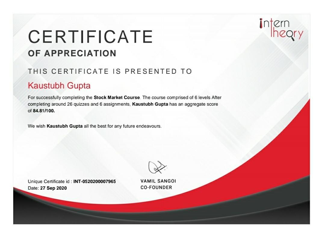 Kaustubh Gupta posted on LinkedIn Kaustubh Gupta posted on LinkedIn