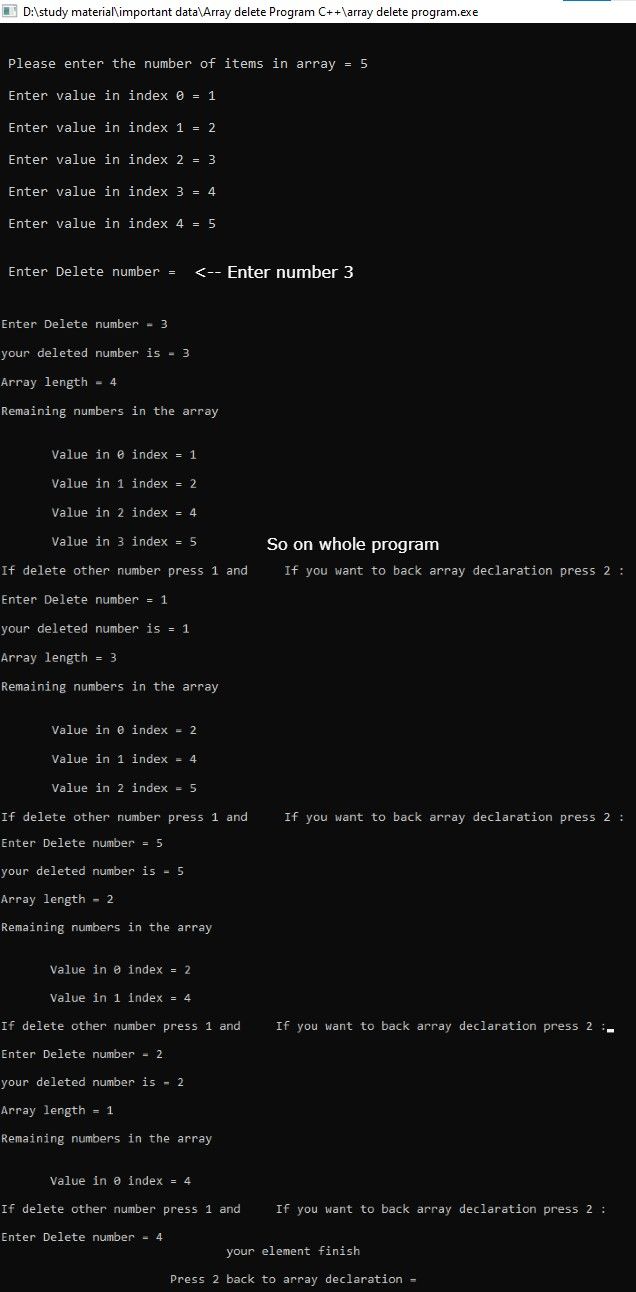Umar Habib on LinkedIn: #array #cplusplus #delete #arraymanipulation #help Umar Habib on LinkedIn: #array #cplusplus #delete #arraymanipulation #help