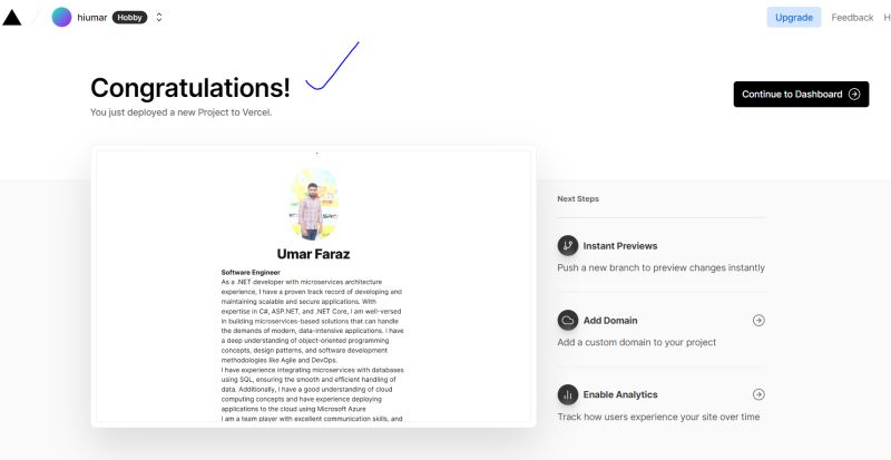 Umar Faraz on LinkedIn: #nextjs #vercel #reactjs #nextjs #web2 # ... Umar Faraz on LinkedIn: #nextjs #vercel #reactjs #nextjs #web2 # ...