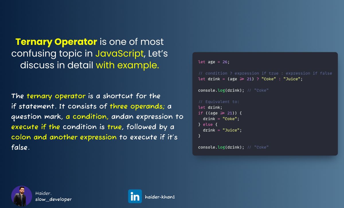 Haider Khan on LinkedIn: #javascript #javascriptdeveloper #vanillajs # ... Haider Khan on LinkedIn: #javascript #javascriptdeveloper #vanillajs # ...