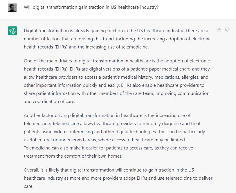 Ankur Verma on LinkedIn: #ai #chatgpt #digitaltransformation #everestgroup Ankur Verma on LinkedIn: #ai #chatgpt #digitaltransformation #everestgroup