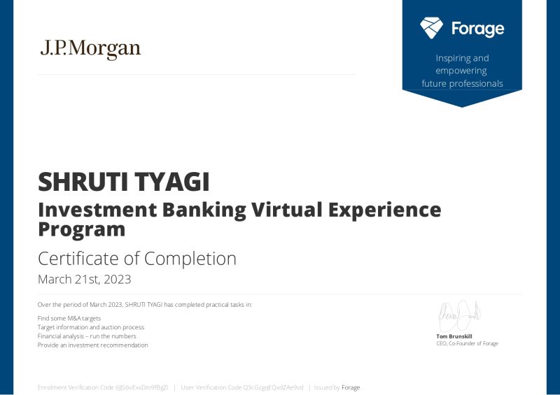 Shruti Tyagi on LinkedIn: I am thrilled to share that I have ... Shruti Tyagi on LinkedIn: I am thrilled to share that I have ...