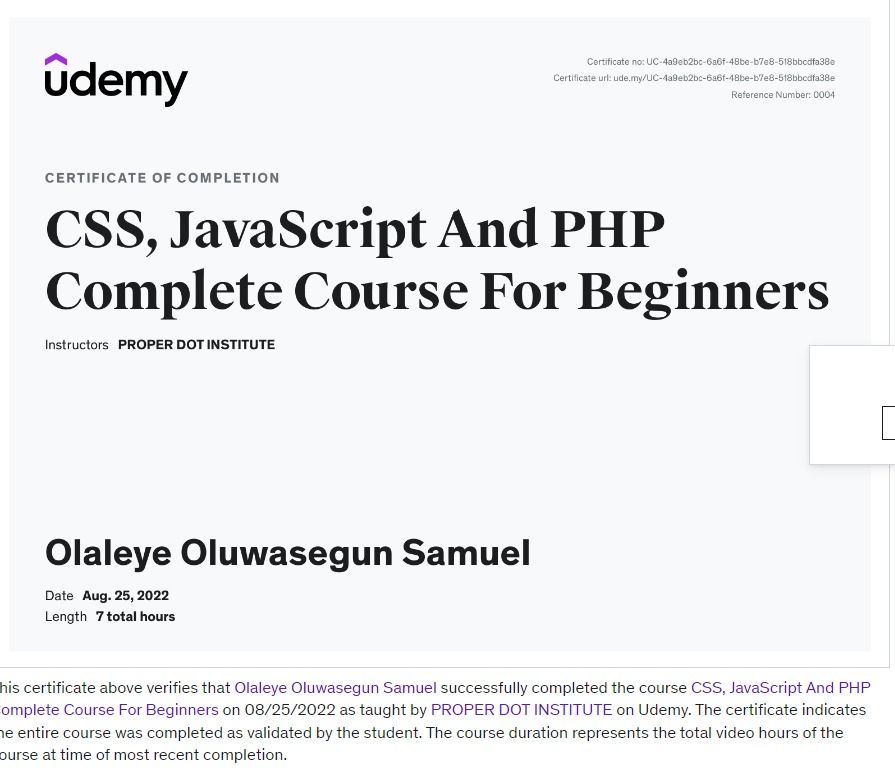 olaleye Samuel on LinkedIn: #css #javascript #php olaleye Samuel on LinkedIn: #css #javascript #php