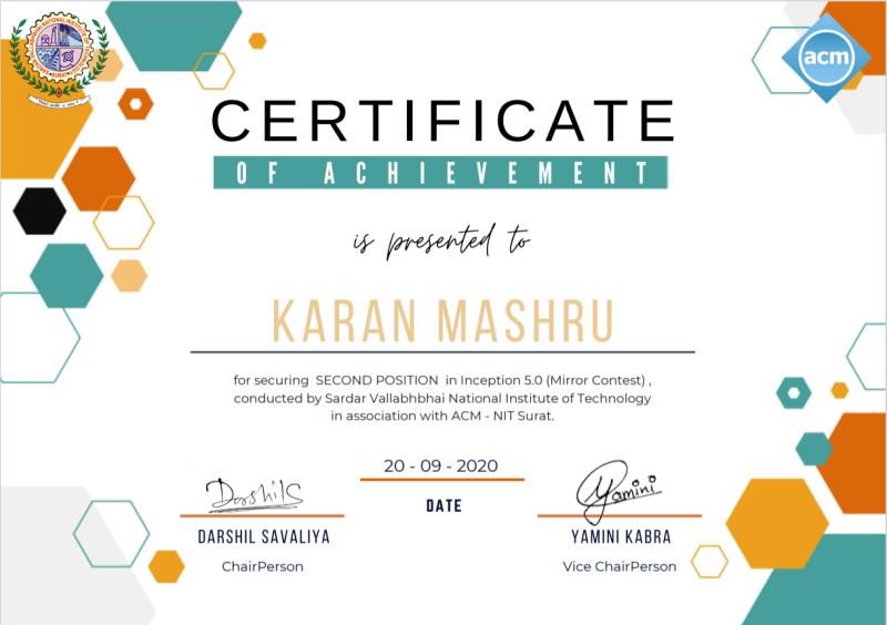 Karan Mashru on LinkedIn: #coding #programming #svnit #nitsurat | 10 ... Karan Mashru on LinkedIn: #coding #programming #svnit #nitsurat | 10 ...