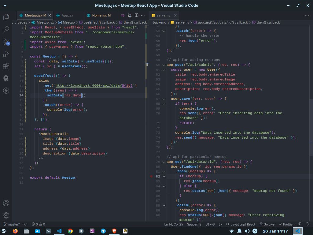 Ashok Manjhu on LinkedIn: #meetupapp #mernstack #fullstackdevelopment # ... Ashok Manjhu on LinkedIn: #meetupapp #mernstack #fullstackdevelopment # ...