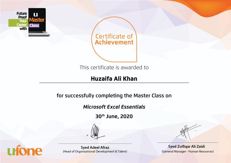 Huzaifa Ali khan on LinkedIn: #ufone #tumhitouho #ufonemasterclass Huzaifa Ali khan on LinkedIn: #ufone #tumhitouho #ufonemasterclass