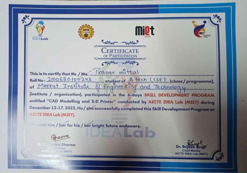 PRANAV MITTAL on LinkedIn: #technology #learning #building #idealab PRANAV MITTAL on LinkedIn: #technology #learning #building #idealab