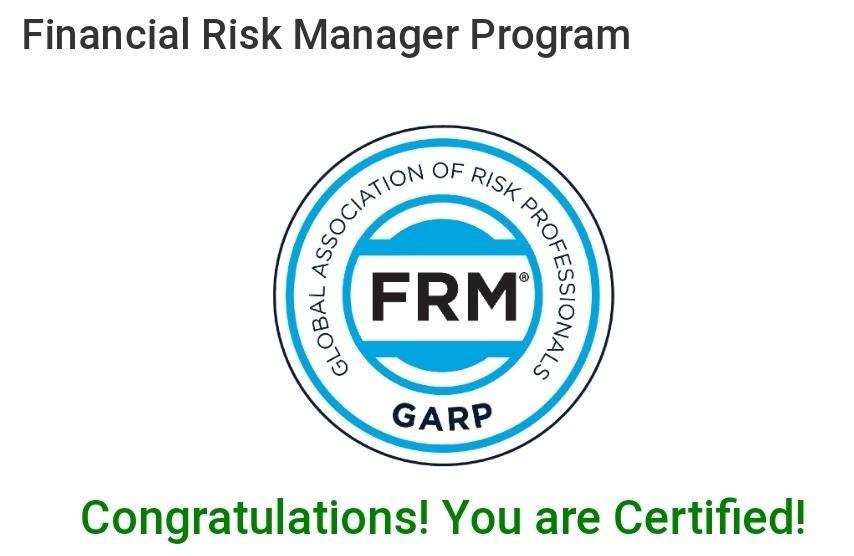 Saumya Mehta, CFA, FRM on LinkedIn: Happy to share that I've earned the ... Saumya Mehta, CFA, FRM on LinkedIn: Happy to share that I've earned the ...