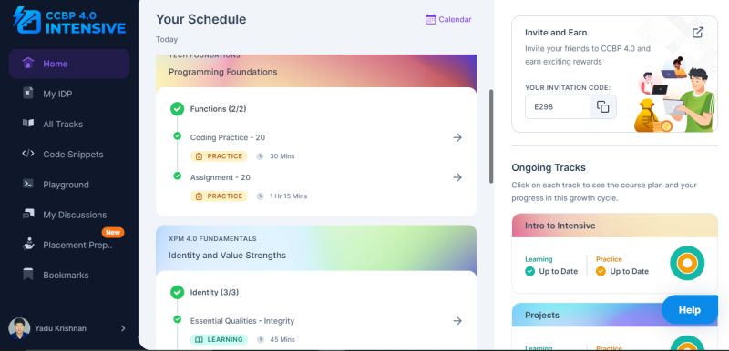 Yadu Krishnan p on LinkedIn: #coding #ccbp #ccbpian #ccbpintensive # ... Yadu Krishnan p on LinkedIn: #coding #ccbp #ccbpian #ccbpintensive # ...