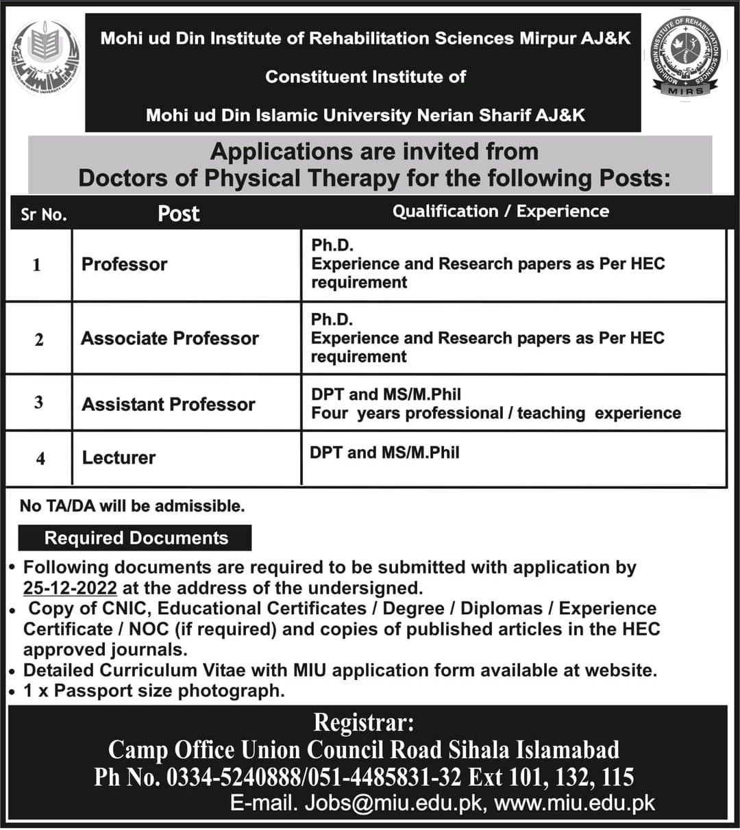 Dr. Shahid Mehmood on LinkedIn: #faculty #positions Dr. Shahid Mehmood on LinkedIn: #faculty #positions