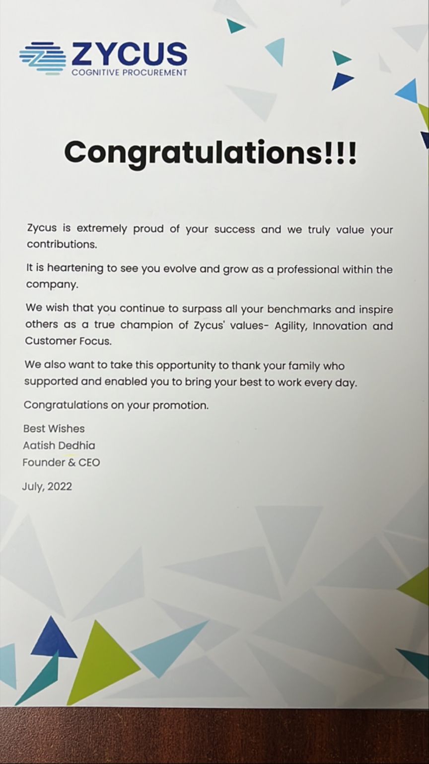 Hardik Gandhi on LinkedIn: Thank you soo much Zycus for your support at ... Hardik Gandhi on LinkedIn: Thank you soo much Zycus for your support at ...