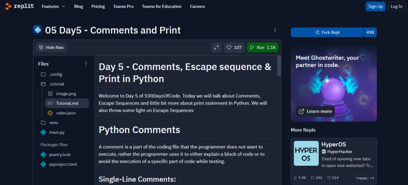 Shrey Lawang on LinkedIn: #100daysofcodechallenge #python #programming ... Shrey Lawang on LinkedIn: #100daysofcodechallenge #python #programming ...