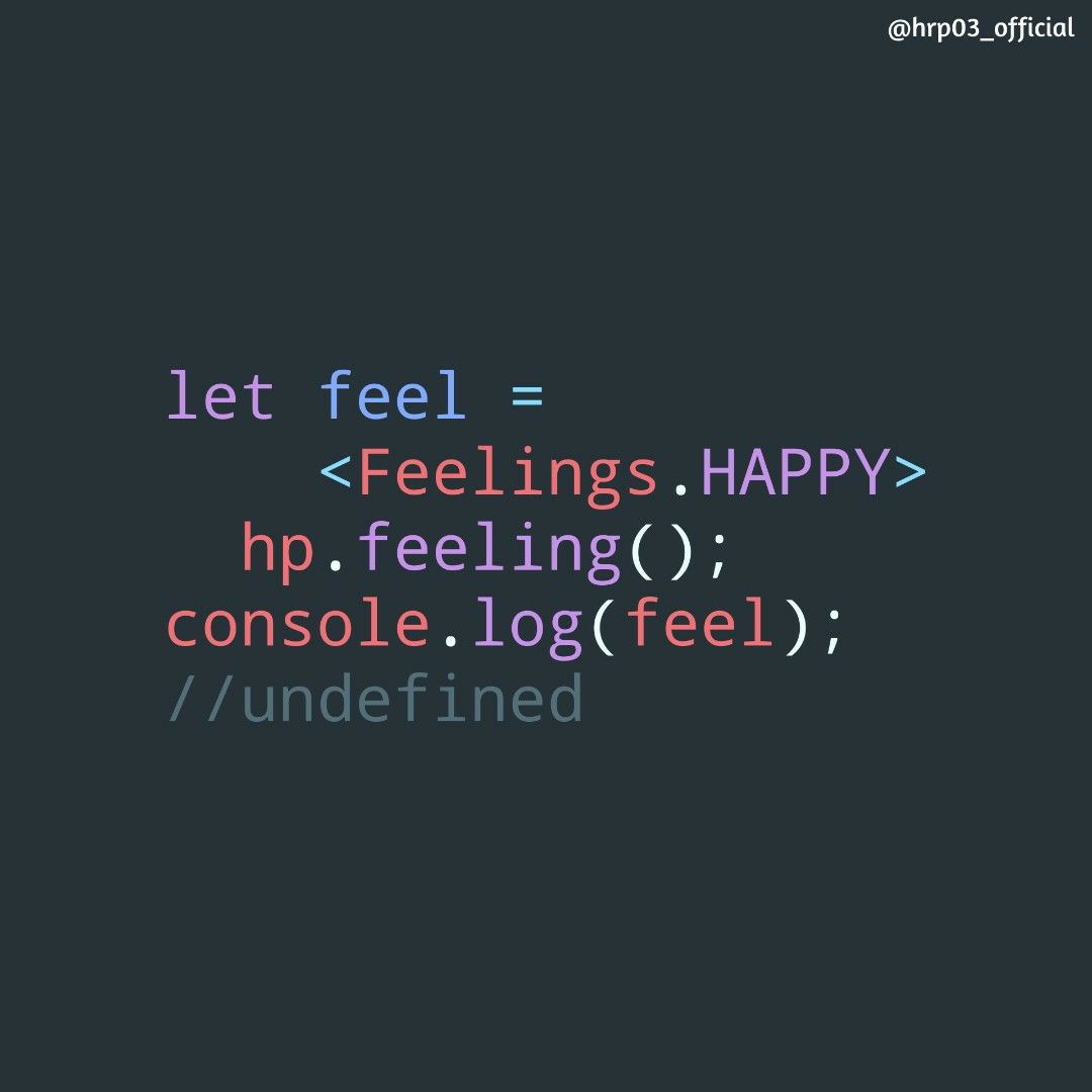 Himanshu Prajapati on LinkedIn: #code #program #typescript #javascript #js Himanshu Prajapati on LinkedIn: #code #program #typescript #javascript #js