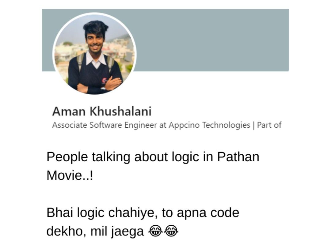 Aman Khushalani on LinkedIn: #pathanmovie Aman Khushalani on LinkedIn: #pathanmovie