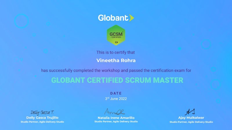 Vineetha Rohra on LinkedIn: 🙂 Vineetha Rohra on LinkedIn: 🙂