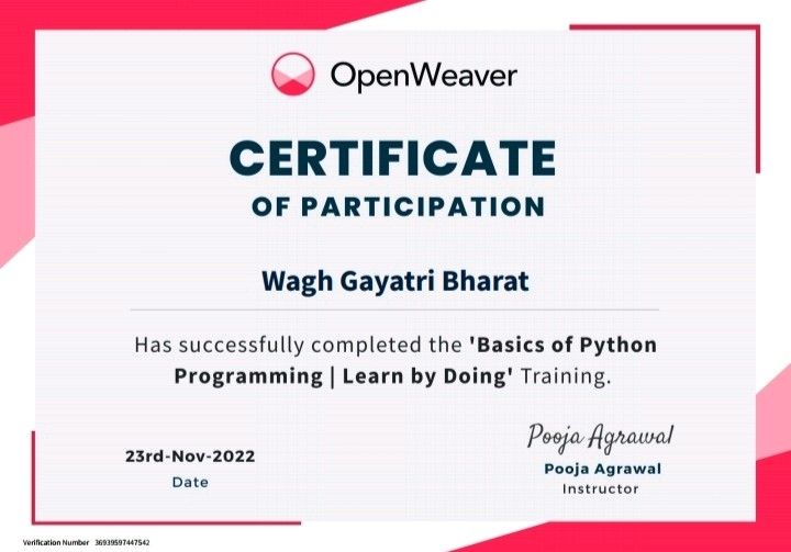 Gayatri Wagh on LinkedIn: #python #programming Gayatri Wagh on LinkedIn: #python #programming