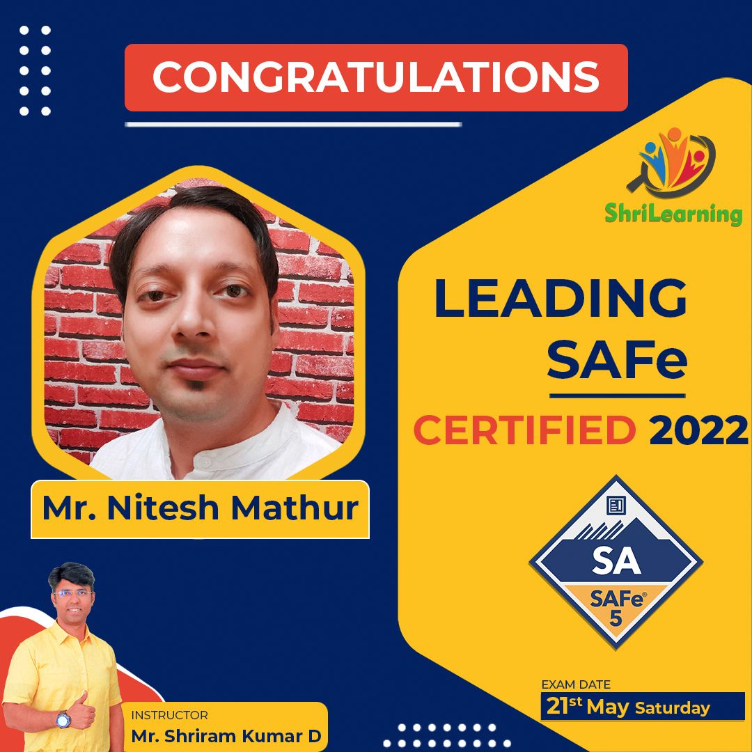 Nitesh Mathur on LinkedIn: #shrilearning Nitesh Mathur on LinkedIn: #shrilearning