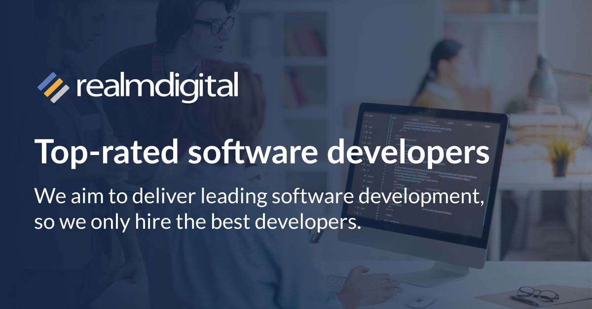 Realm Digital on LinkedIn: Custom Software Development Realm Digital on LinkedIn: Custom Software Development