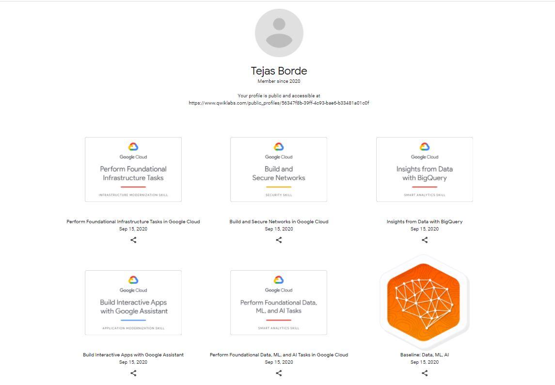 Tejas Borde on LinkedIn: #googlecloudready #googlecloudready Tejas Borde on LinkedIn: #googlecloudready #googlecloudready