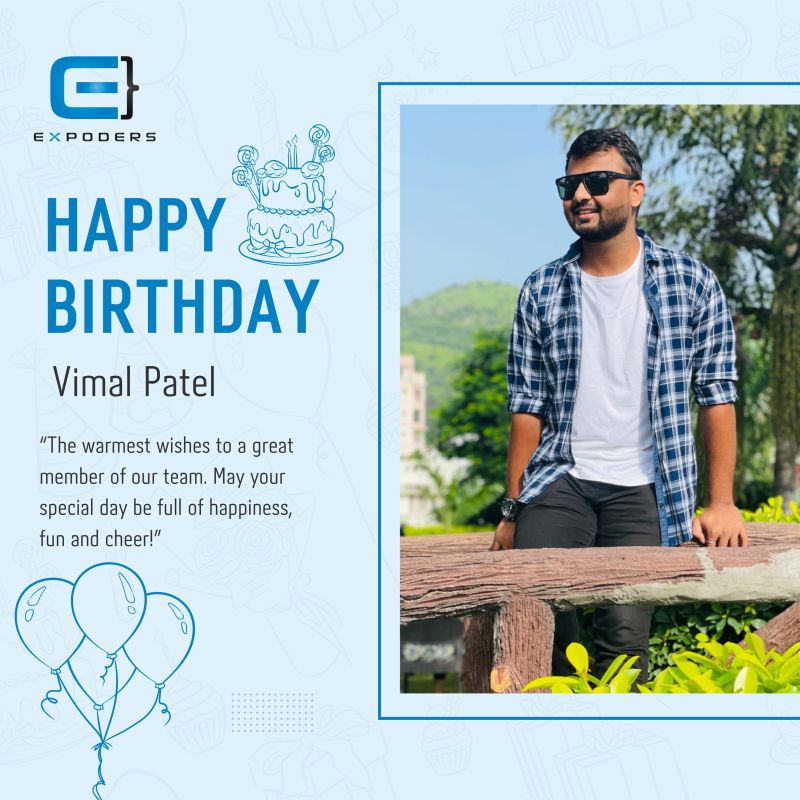 Riddhi Patel on LinkedIn: Happy birthday vimal Patel 😀 Riddhi Patel on LinkedIn: Happy birthday vimal Patel 😀