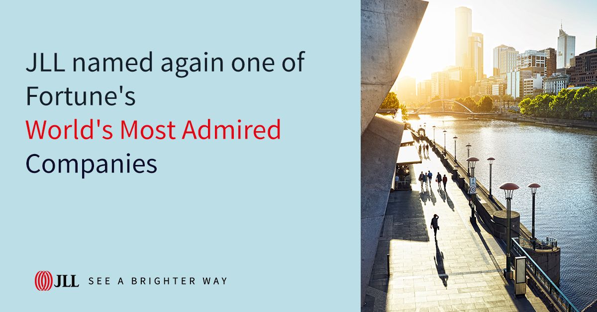 JLL on LinkedIn: JLL has been again named to Fortune magazine's World's ... JLL on LinkedIn: JLL has been again named to Fortune magazine's World's ...