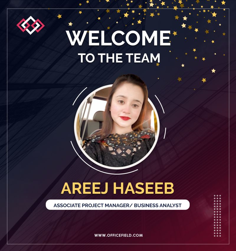 Office Field on LinkedIn: Congratulations Areej Haseeb and Welcome to ... Office Field on LinkedIn: Congratulations Areej Haseeb and Welcome to ...