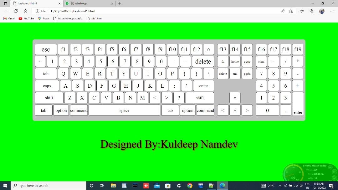 Kuldeep Namdev on LinkedIn: #html5 #css3 #htmlcss #htmldesign #css # ... Kuldeep Namdev on LinkedIn: #html5 #css3 #htmlcss #htmldesign #css # ...