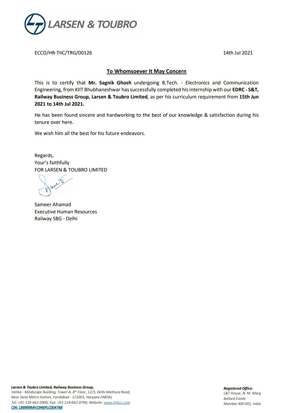 SAGNIK GHOSH posted on LinkedIn SAGNIK GHOSH posted on LinkedIn