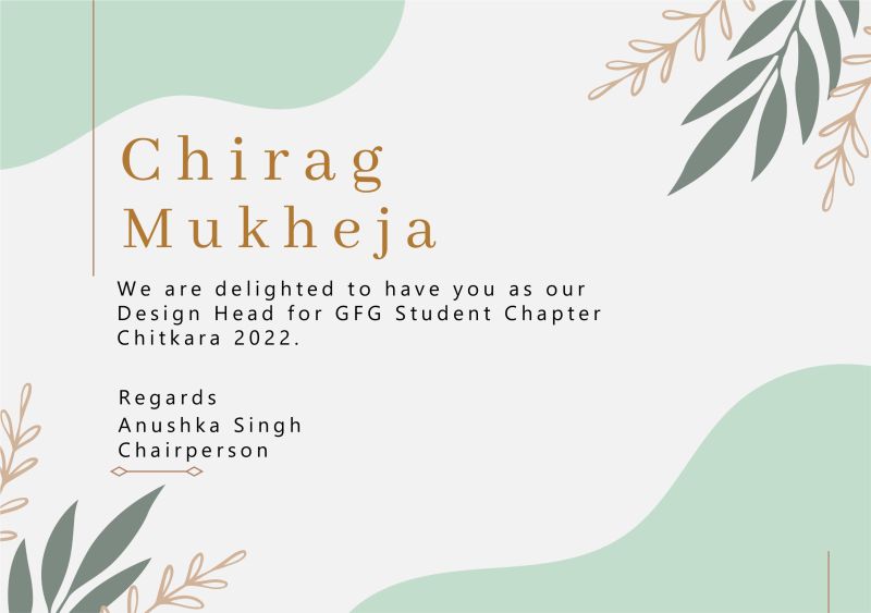 Chirag Mukheja on LinkedIn: I have some exciting news to share! I have ... Chirag Mukheja on LinkedIn: I have some exciting news to share! I have ...