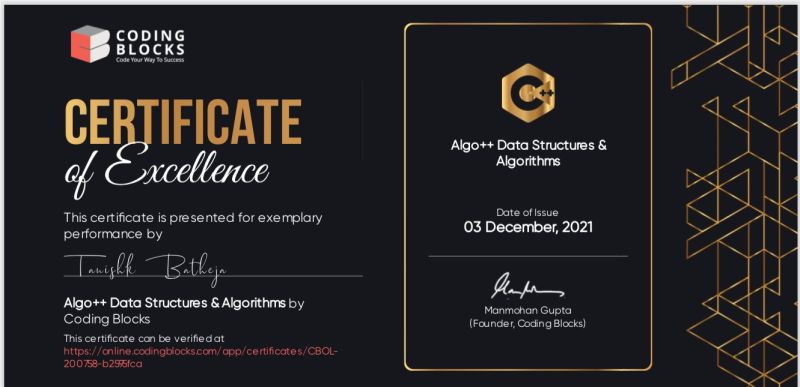 Tanishk Batheja on LinkedIn: #codingblocks #coding Tanishk Batheja on LinkedIn: #codingblocks #coding