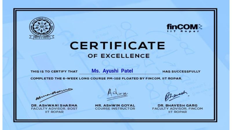 Ayushi Patel on LinkedIn: #productmanagement #fincom Ayushi Patel on LinkedIn: #productmanagement #fincom