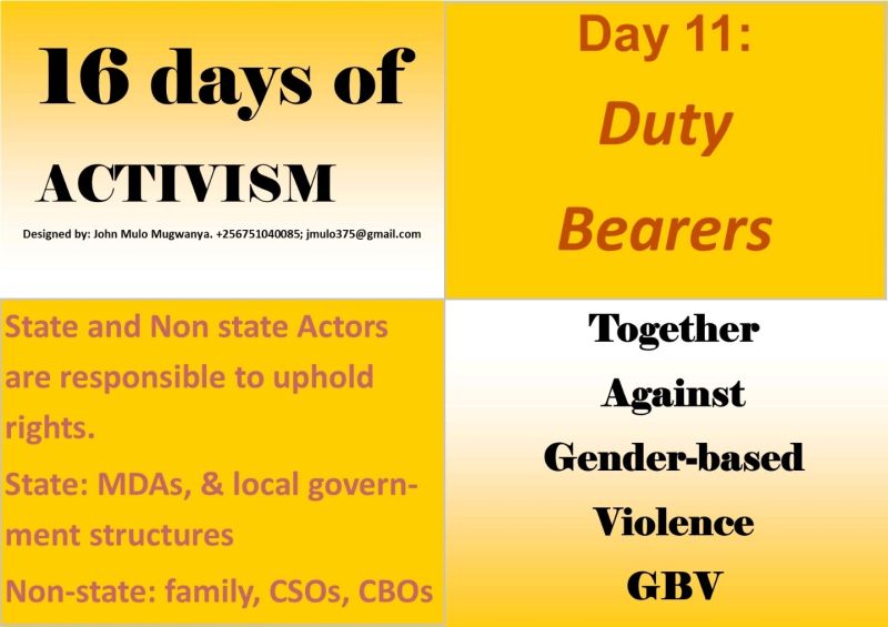 John Mulo Mugwanya on LinkedIn: #16daysofactivism2022 John Mulo Mugwanya on LinkedIn: #16daysofactivism2022