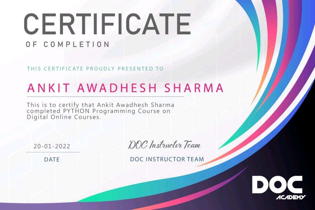 Ankit Sharma on LinkedIn: #python #pythonprogramming #pythondevelopers Ankit Sharma on LinkedIn: #python #pythonprogramming #pythondevelopers