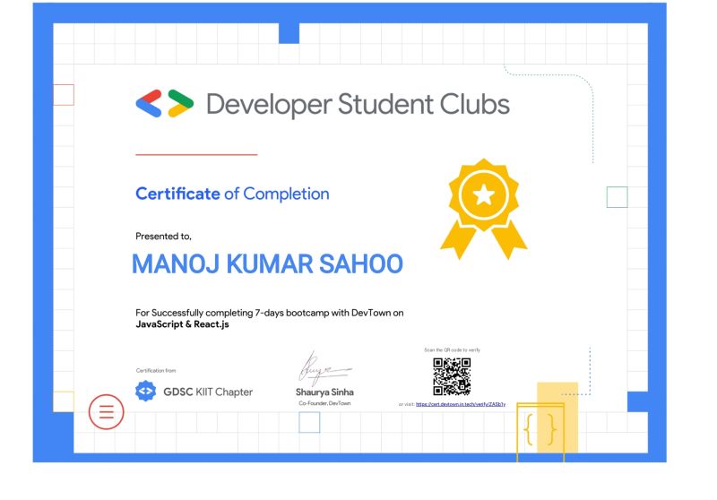 Manoj Kumar Sahoo on LinkedIn: #devtown #javascript #reactjs # ... Manoj Kumar Sahoo on LinkedIn: #devtown #javascript #reactjs # ...