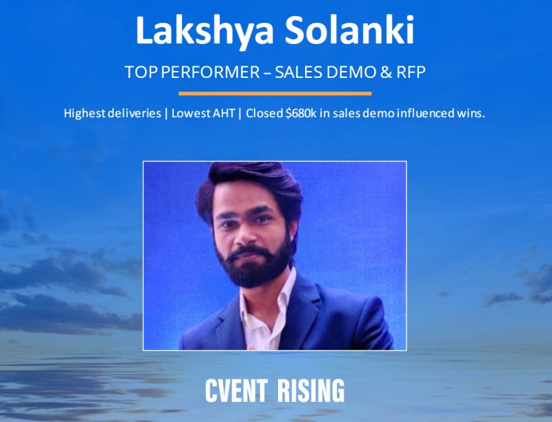 Lakshya Solanki on LinkedIn: #thankyou #cvent | 23 comments Lakshya Solanki on LinkedIn: #thankyou #cvent | 23 comments