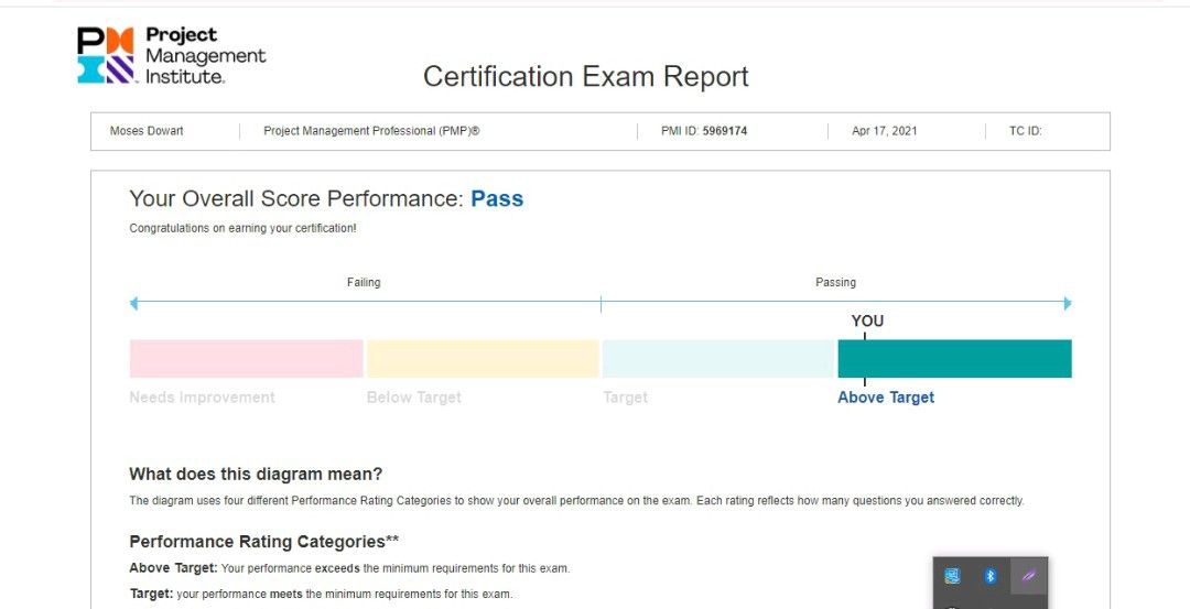 Moses Dowart (PMP®,Meng, BSc) on LinkedIn: l am so excited! l passed my ... Moses Dowart (PMP®,Meng, BSc) on LinkedIn: l am so excited! l passed my ...