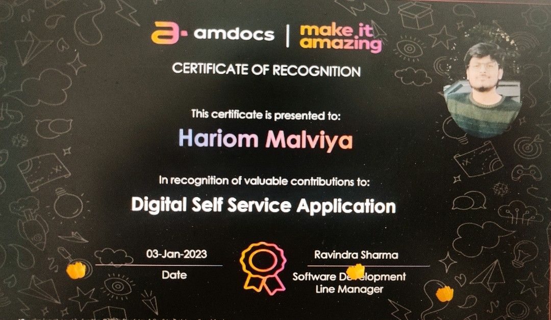 Hariom Malviya on LinkedIn: #learning #opportunities #team # ... Hariom Malviya on LinkedIn: #learning #opportunities #team # ...