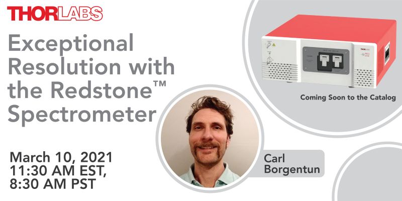 Thorlabs on LinkedIn: #webinar #spectrometer Thorlabs on LinkedIn: #webinar #spectrometer