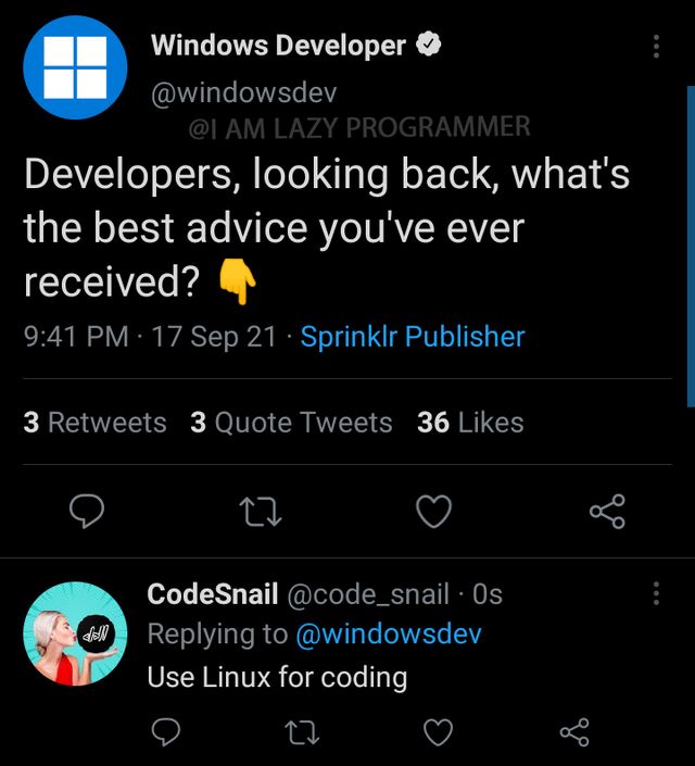 Lazy programmer on LinkedIn: https://lnkd.in/e_KNUZT Lazy programmer on LinkedIn: https://lnkd.in/e_KNUZT
