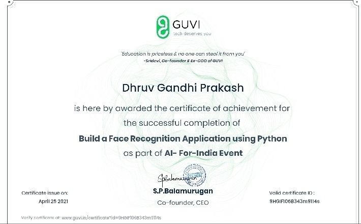 DHRUV GANDHI on LinkedIn: #guvi #ai DHRUV GANDHI on LinkedIn: #guvi #ai