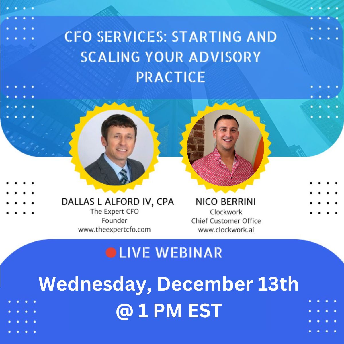 Clockwork.ai on LinkedIn: #webinar #livewebinar #fintech #finance # ... Clockwork.ai on LinkedIn: #webinar #livewebinar #fintech #finance # ...
