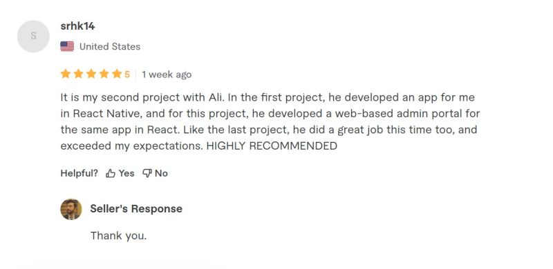 Syed Ali Asad on LinkedIn: #alhumdulillah #fiverr #reactjs # ... Syed Ali Asad on LinkedIn: #alhumdulillah #fiverr #reactjs # ...