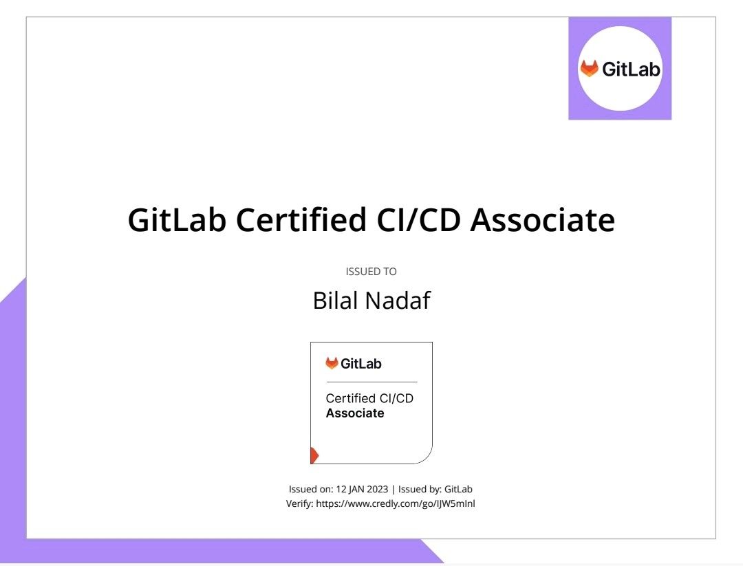 Bilal Nadaf on LinkedIn: #gitlab Bilal Nadaf on LinkedIn: #gitlab