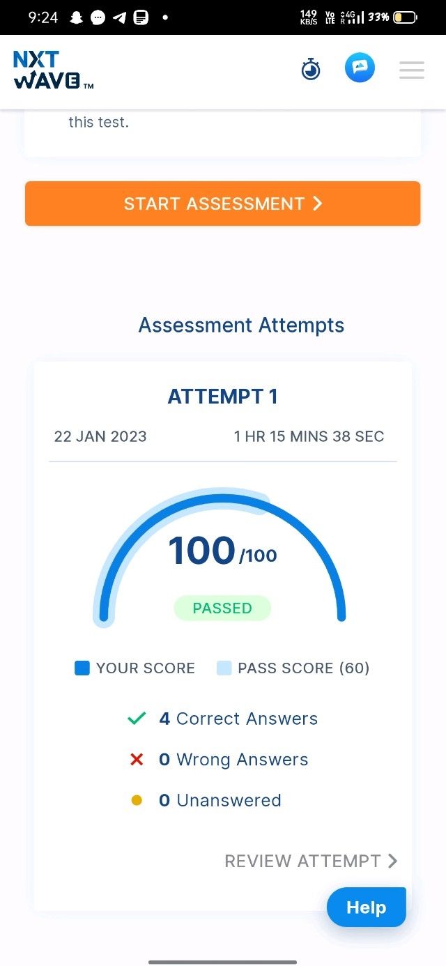 Penugonda Pranav on LinkedIn: #ccbp #nxtwave #ccbpian #python #mocktest ... Penugonda Pranav on LinkedIn: #ccbp #nxtwave #ccbpian #python #mocktest ...