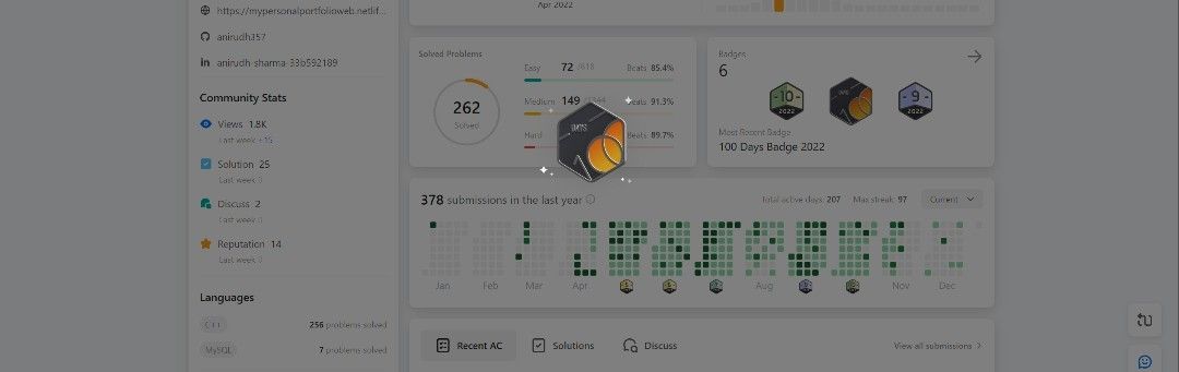 Anirudh Sharma on LinkedIn: #leetcode2022 #leetcode # ... Anirudh Sharma on LinkedIn: #leetcode2022 #leetcode # ...
