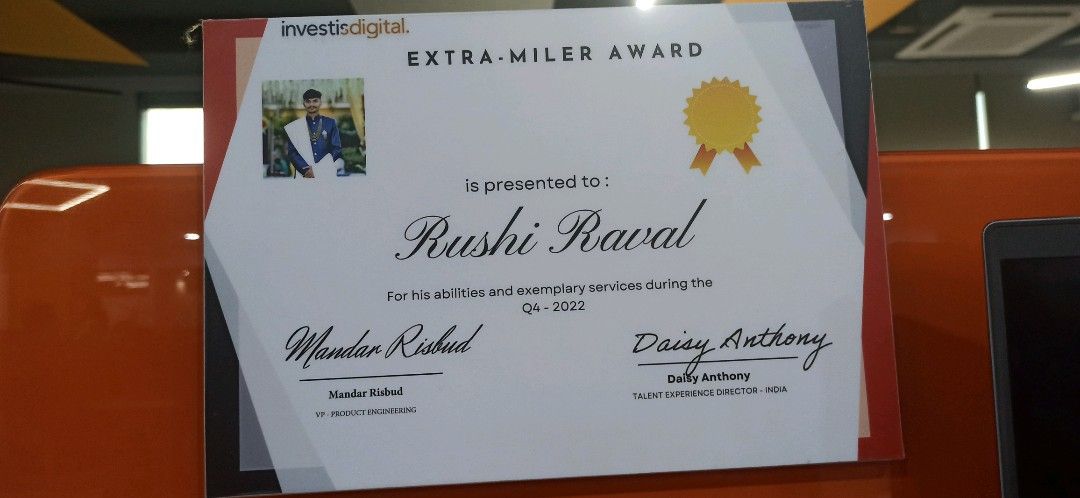 Rushi Raval on LinkedIn: #investdigital #vadodara #frontenddeveloper # ... Rushi Raval on LinkedIn: #investdigital #vadodara #frontenddeveloper # ...